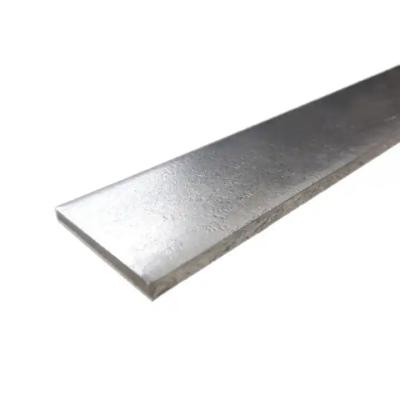 China Hot Rolled Galvanized Steel Flat Bar A36 SS400 S355jr 3-60mm Thick 12-300mm Wide for sale