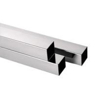 China 308 Stainless Steel Seamless Square Pipe 1.0mm to 1.6mm Thickness for sale