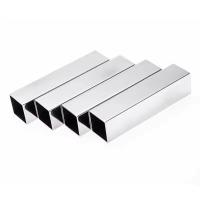 China Stainless Steel Square Tube 304 316 316L 2mm to 8mm Thickness Mill Finish Pipe for sale