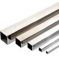 China Stainless Steel Square Tube 304 316 316L 2mm to 8mm Thickness Mill Finish Pipe for sale