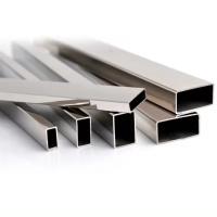 China Seamless Stainless Steel Rectangular Tubing 304 201 1mm-150mm Wall Thickness for sale
