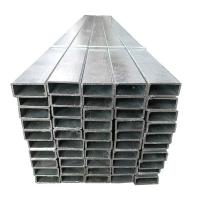 China Astm Steel Profile Ms Square Tube Galvanized Rectangular Steel Hollow Pipe for sale