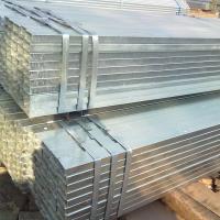 China Pre Galvanized Welded Rectangular Steel Hollow Pipe Section Prefab House Steel Pipe for sale