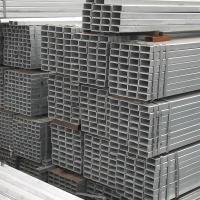 China Pre Galvanized Welded Rectangular Steel Hollow Pipe Section Prefab House Steel Pipe for sale