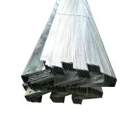 China Galvanized Slotted Channel Steel Cold Rolled Z Purlin Profile 100mm to 900mm Web Width for sale