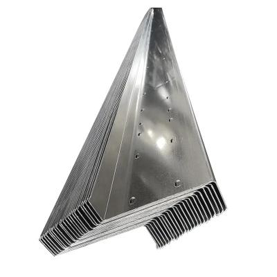 China Galvanized Steel Z Channel Purlin Z Shaped Steel Beam 0.5-8mm Thickness 0-12m Length for sale