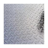 China Embossed Checkered Stainless Steel Sheet 304 316 0.2mm-4mm Cold Rolled for sale