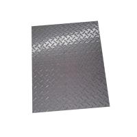 China Embossed Checkered Stainless Steel Sheet 304 316 0.2mm-4mm Cold Rolled for sale