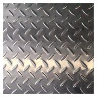 China Professional Customization Embossed Stainless Steel Sheet Checkered Steel Plate for sale
