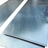China Professional Customization Embossed Stainless Steel Sheet Checkered Steel Plate for sale