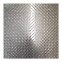 China Embossed Checkered Steel Plate 1.5-100mm Mild Steel Chequered Plate for Floor Deck for sale