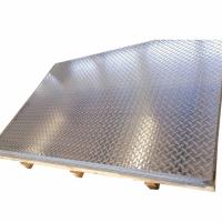 China Embossed Checkered Steel Plate 1.5-100mm Mild Steel Chequered Plate for Floor Deck for sale