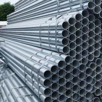 China Hot Dip Galvanized GI Round Steel Hollow Pipe For Construction for sale