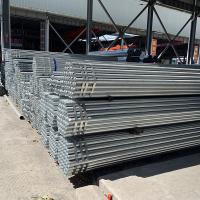 China Hot Dip Galvanized Round Steel Pipe 2.75-6mm Thickness for Construction for sale