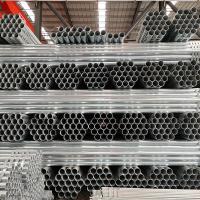 China Hot Dip Galvanized Round Steel Pipe 2.75-6mm Thickness for Construction for sale