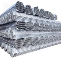 China Hot Dip Galvanized Round Steel Pipe 2.75-6mm Thickness for Construction for sale