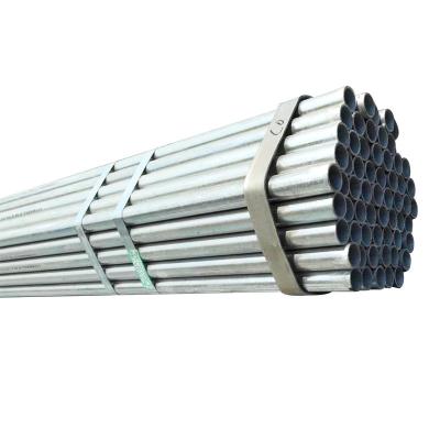 China Q195 Q235 Q345 Galvanized Steel Round Pipe Tube 26.9-310mm OD 1.2-20mm Thickness for sale
