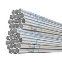 China Q195 Q235 Q345 Galvanized Steel Round Pipe Tube 26.9-310mm OD 1.2-20mm Thickness for sale