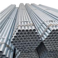 China Q195 Q235 Q345 Galvanized Steel Round Pipe Tube 26.9-310mm OD 1.2-20mm Thickness for sale