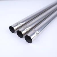 China Stainless Steel Polished Mop Rod Thread Splicing Hollow Round Pipe 6mm-630mm Diameter Custom Length for sale