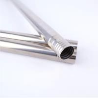 China Mop Broom Rod Stainless Steel Material Thread Splicing Pipe For Cleaning Tool for sale