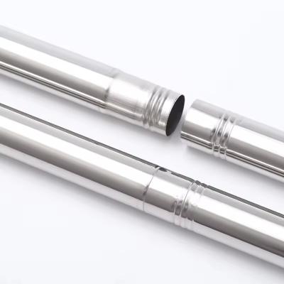 China Mop Broom Rod Stainless Steel Material Thread Splicing Pipe For Cleaning Tool for sale