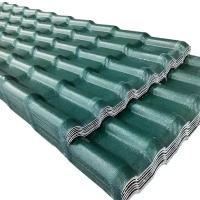 China ASA Synthetic Resin Roof Tiles 1050mm Width 2.3mm Thickness Corrugated PVC Shingle Tile Roofing Sheets for sale
