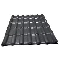 China Custom ASA Synthetic Resin Roof Tile Double Roman 2.5mm Thickness 880mm Purlin Distance for sale