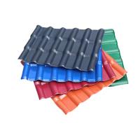 China Corrugated ASA Synthetic Resin Roof Tile 1050mm Width 2.2mm Thickness Insulated Colorful for sale