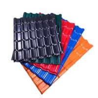 China Corrugated ASA Synthetic Resin Roof Tile 1050mm Width 2.2mm Thickness Insulated Colorful for sale