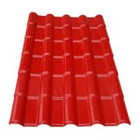 China ASA Synthetic Resin Roof Tile 0.8-3.0mm Impact Resistant Insulation for House Warehouse for sale