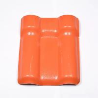 China ASA Synthetic Resin Roof Tile 2.5mm Waterproof Corrugated Heat Insulated Roofing Shingles for Villa for sale