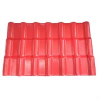 China Waterproof ASA PVC Synthetic Resin Roof Tile Corrugated Sheet 5 Year Warranty for sale