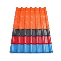 China Synthetic Plastic Shed Roof Panels 1.5mm Thick UV Resistant PVC Roofing 1050mm Width for sale