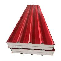 China EPS Sandwich Panel 50-150mm Thickness Fireproof Insulated Roof Panel 1000mm Width for sale