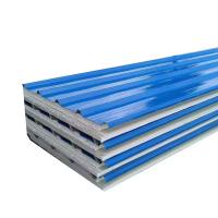 China EPS Sandwich Panel 50-150mm Thickness Fireproof Insulated Roof Panel 1000mm Width for sale