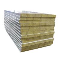 China EPS PU Rock Wool Sandwich Panel Board 50-200mm for Steel House Wall for sale