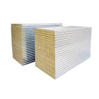 China EPS PU Rock Wool Sandwich Panel Board 50-200mm for Steel House Wall for sale