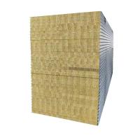 China Rock Wool Sandwich Panel Thermal Insulated Aluminum Roofing Panel 50-200mm Thickness for sale