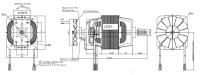 China KG-9840 Universal Electric Motor 12-36v Power 60-120W Used For Blender for sale