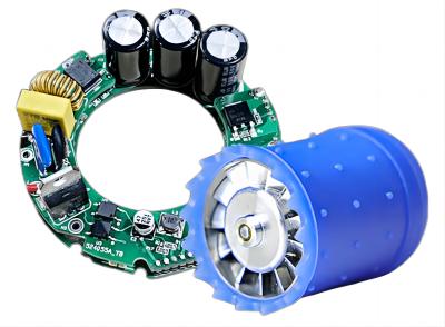 China Brushless DC Motor 120000RPM 16M/S CCW 3 Phases DC Hair Dryer for sale
