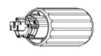 China Brushless DC Motor 120000RPM 16M/S CCW 3 Phases 140V Hair Dryers Motor for sale