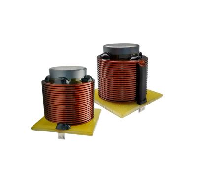 China Custom Flat Copper Wire High Current DIP Power Inductor Magnetic Coil Ferrite Core for sale