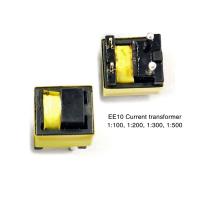 China EE Type PCB Mounting Current Sense Transformer 10A Input 1:100 1:500 Turns Ratio for sale