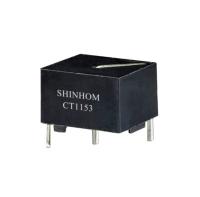 China 1:200 Current Sense Transformer Encapsulated PCB Mounting 125mA 76mH for sale