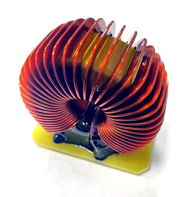 China 30A 180uH Toroidal Flat Wire High Current Inductor DIP Thermal Stability for sale