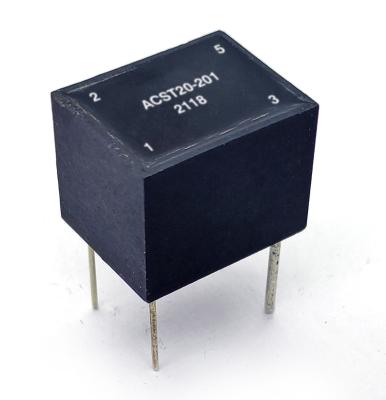China PCB Mount High Frequency Current Sense Transformer 20KHz-200KHz Epoxy Encapsulated for sale
