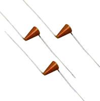China High Frequency Broadband Conical Inductors 10MHz to 40GHz with Flying Leads for Bias Tee Applications for sale