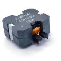 China 65VDC Pulse Transformer for Inverter Applications 350KHz 375W Power Rating with 1:6 Turns Ratio for sale