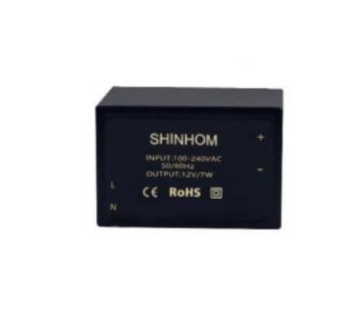 China SWAC0TS Series 7W AC/DC Converter with EN55032 Class B EMC, 85-265V Input, 28×37×9mm Compact Design for sale
